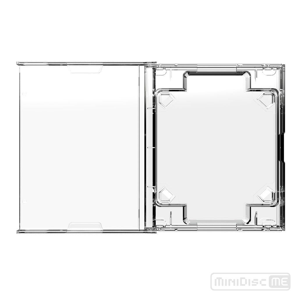 Clear MiniDisc Case – MiniDisc.Me